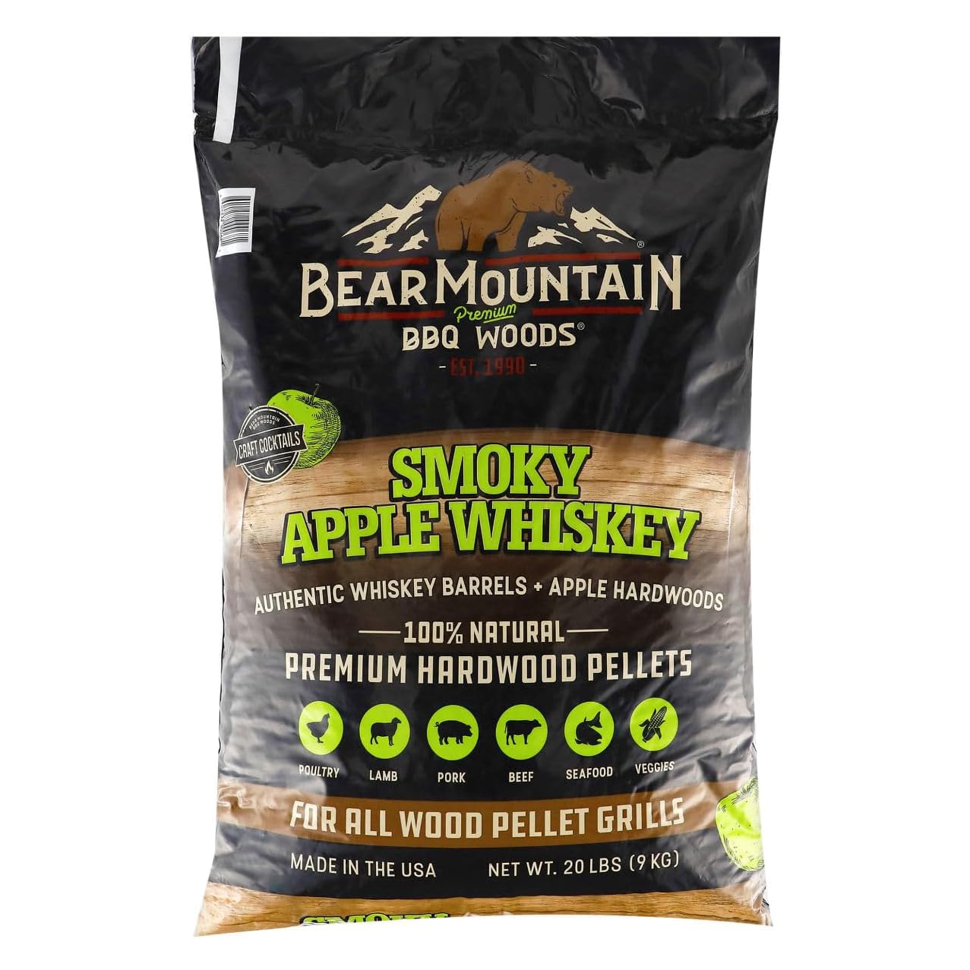 Click here for Bear Mountain Bbq All-Natural Smoky Apple Whiskey... prices