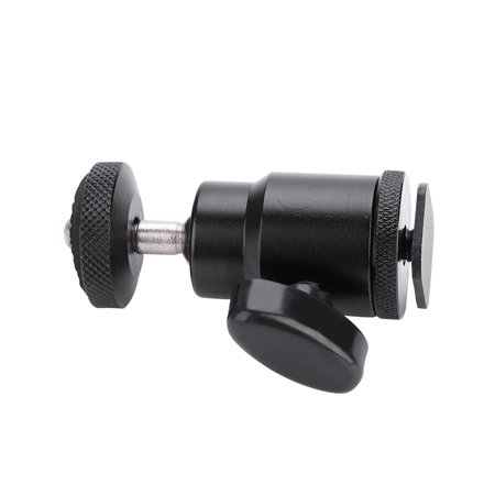 Ball Head Adapter, Aluminum Alloy Structure Hot Shoe Adapter 360 Degree ...