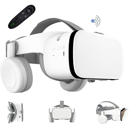 VR Headset Compatible for iPhone and Android Phone, 3D Glasses Virtual ...