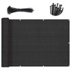 LOVE STORY 6'x50' Dark Green Privacy Screen, Heavy Duty Mesh Windscreen ...