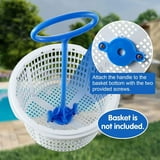 Door Towel Rack Pool Cleaning Basket Hook Swimming Pool Cleaning Basket ...