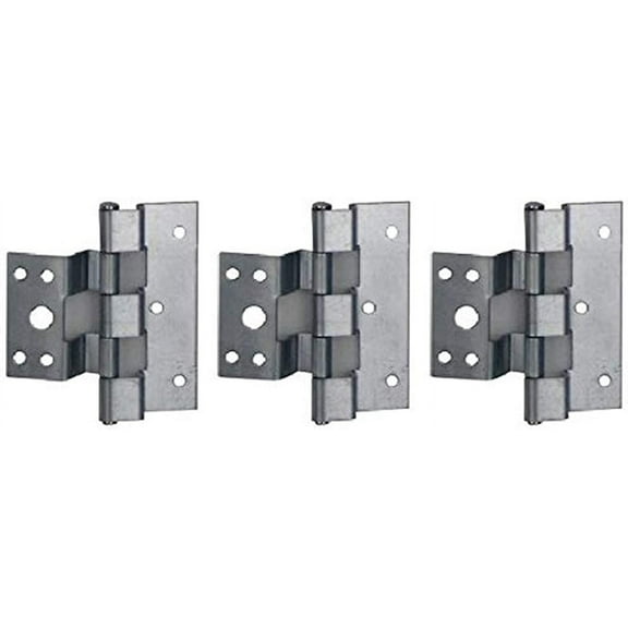 Fastec Satin Nickel 6 Finger Hinge, 2 Pack, For Interior Doors ...