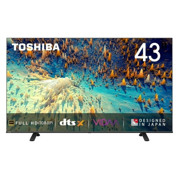 Smart TV Toshiba 43 Pulgadas Pantalla LED Full HD DTS 43V35LM | Walmart ...