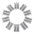 10Pcs Sliding Shower Door Bottom Guide Bumpers for Home Use Grey ...