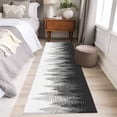 Area Rug 24×72in, Modern Forest Trees Shadow Scene Floor Carpet Living ...