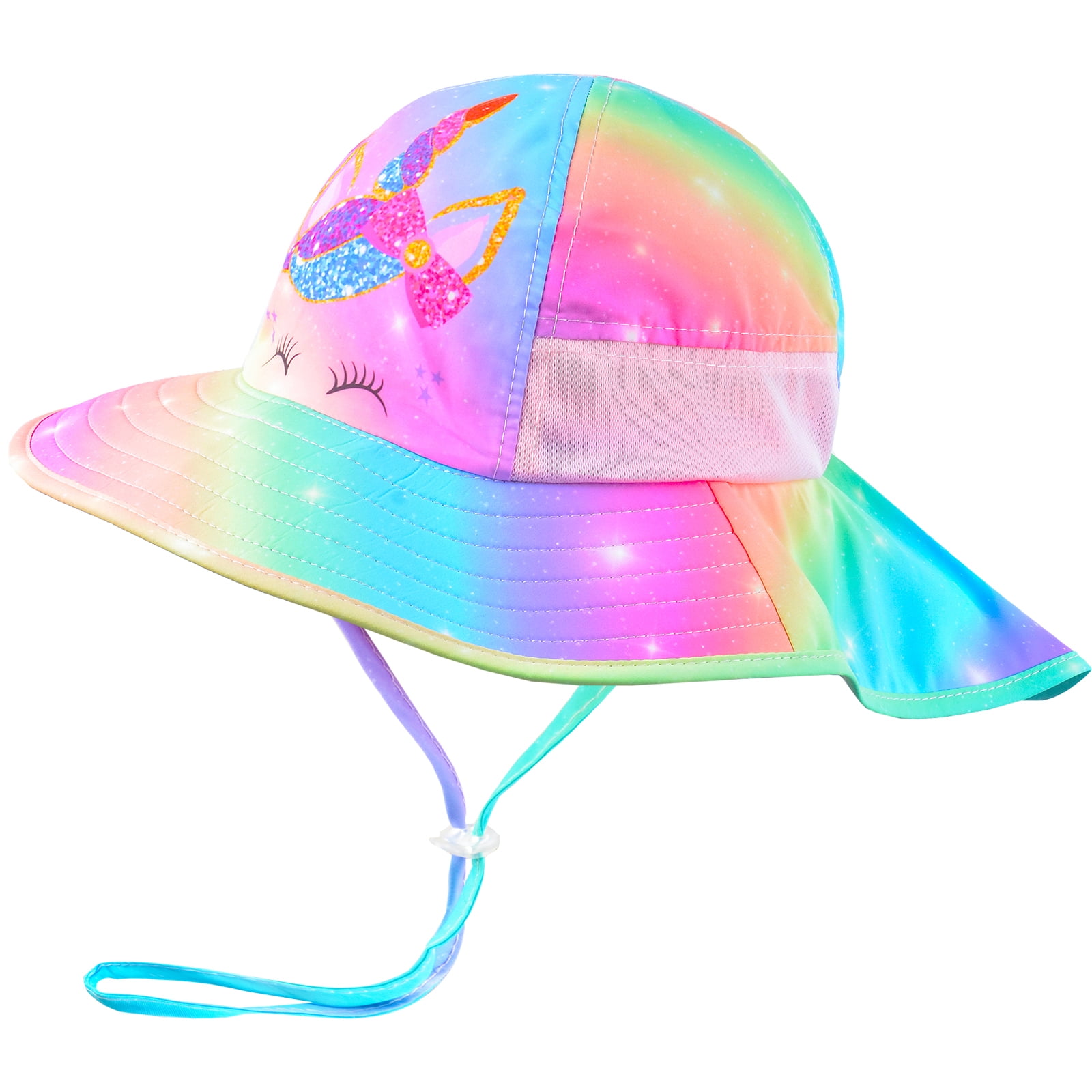 Girls Sun Hat for Kids UV Protection Unicorn Summer Hat Beach Play Hats ...