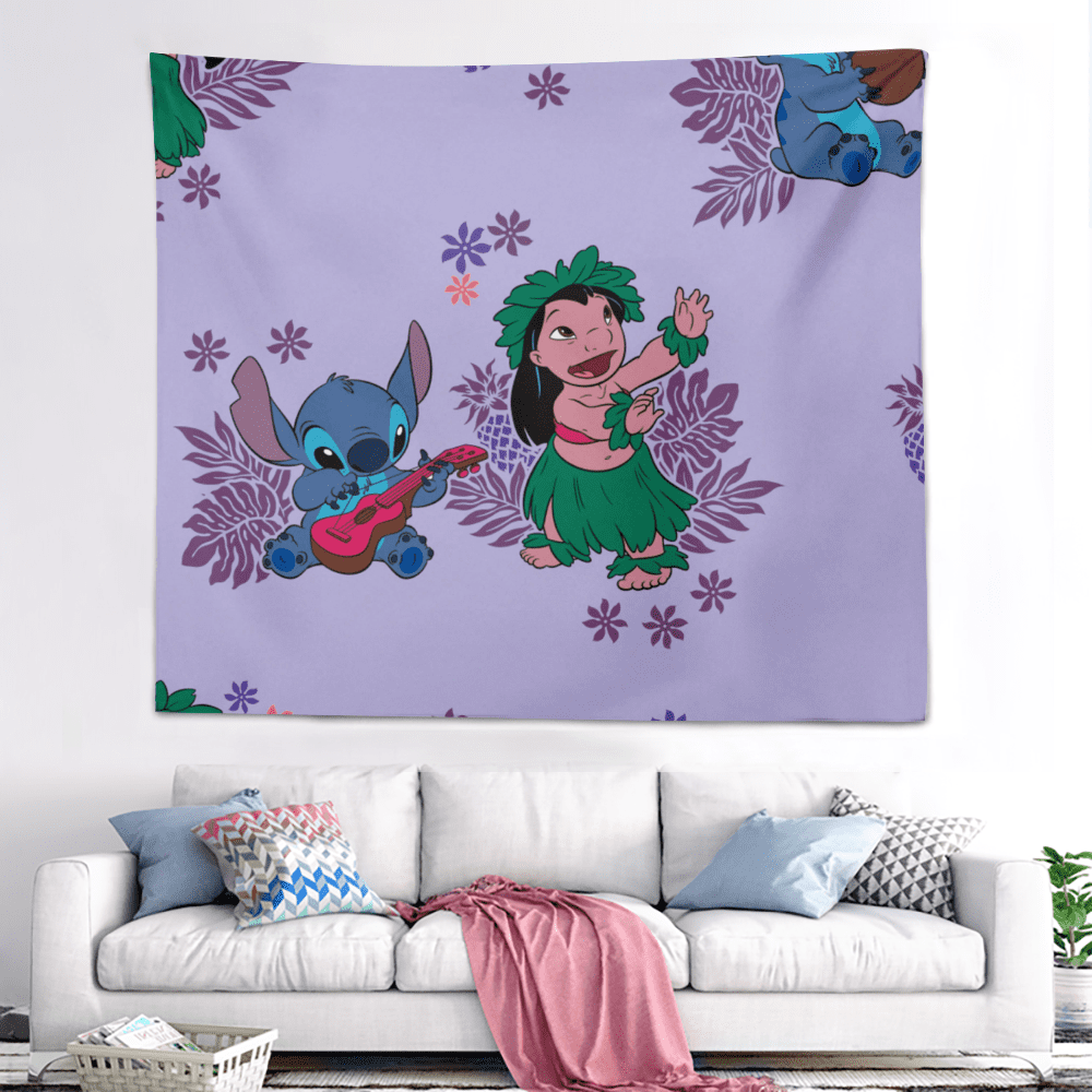 Stitch Cartoon Photography Backdrop Background Children Kids Adults ...