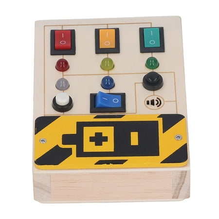 Light Up Sensory Board, Color Recognition Noiseless LED Light Switch ...