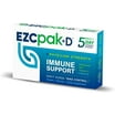 EZC Pak, 5-Day Immune System Booster, Zinc, Vitamin C and D, Echinacea ...