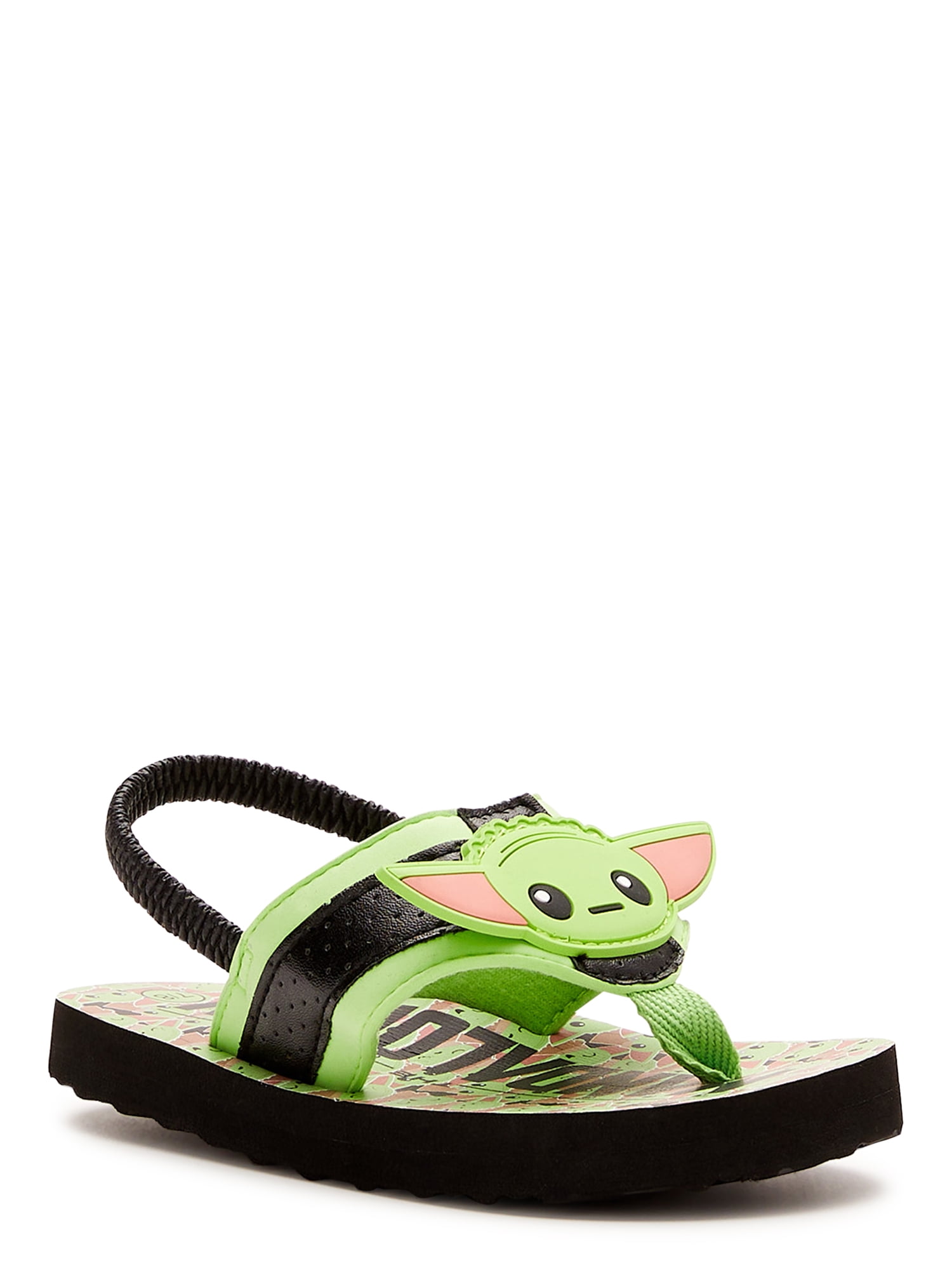 Star Wars Toddler Boys Mandalorian Flip Flops, Sizes 5/6-11/12 ...