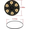 6 Port Module & Valve Shell O-ring For Paramount Water Valve 004-302 ...