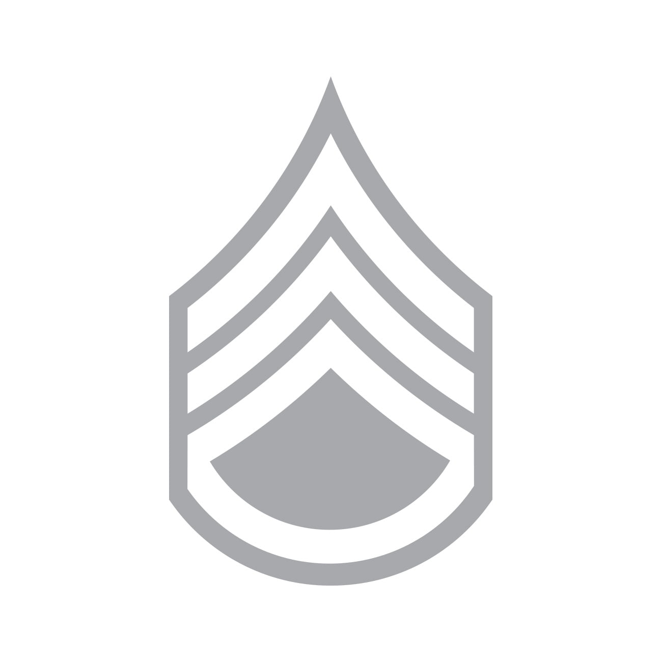 E-6 Staff Sergeant Rank Sticker Decal Die Cut - Self Adhesive Vinyl ...