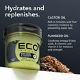 (2 pack) Eco Styler Black Castor & Flaxseed Oil Hair Styling Gel, 16 oz ...