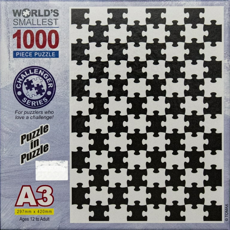 12 Piece Checkerboard Puzzle