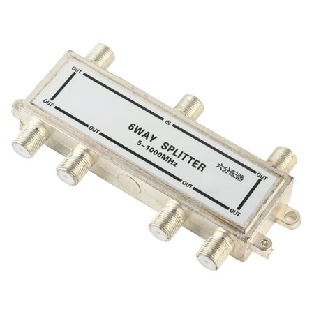 TV Signal Splitter, Bi Directional Coax Cable Spiltter For TV Signal ...