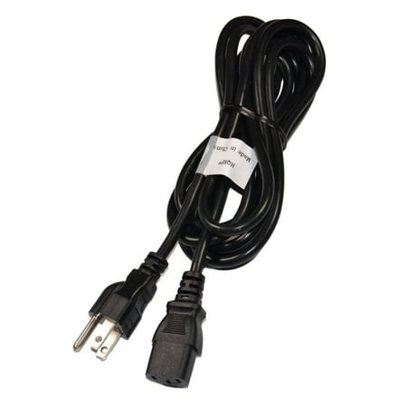 HQRP 10ft AC Power Cord for DYNEX DX-32L150A11 DX-37L150A11 DX ...
