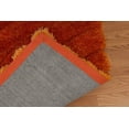 United Weavers Veria Bog Shag Abstract Area Rug, Burnt Orange, 7'10" X ...