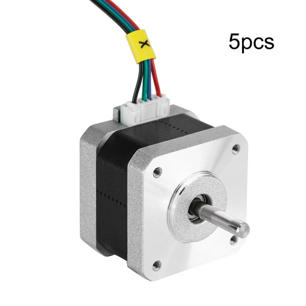 Two Phase Stepper Motor,5PCS 1.2A High Torque D Printer Motor Two Phase ...