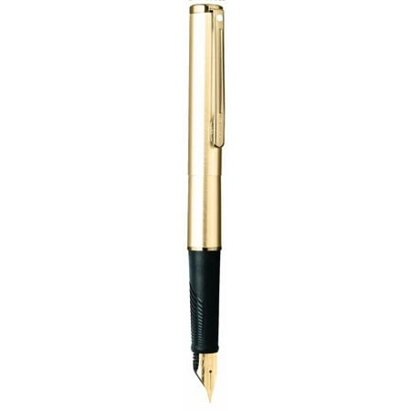 Sheaffer Agio Compact Fountain Pen Medium Nib with Cartridges, Angle ...
