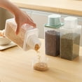 Airtight Transparent Cereal Container with Measuring Cup - Walmart.com