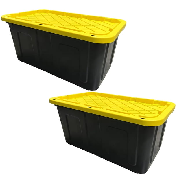 Caja Contenedor Almacenamiento Herramientas Apilable 102 L Jaomi ...