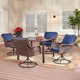 Mainstays Tuscany Ridge 5-Piece Outdoor Dining Set - Walmart.com