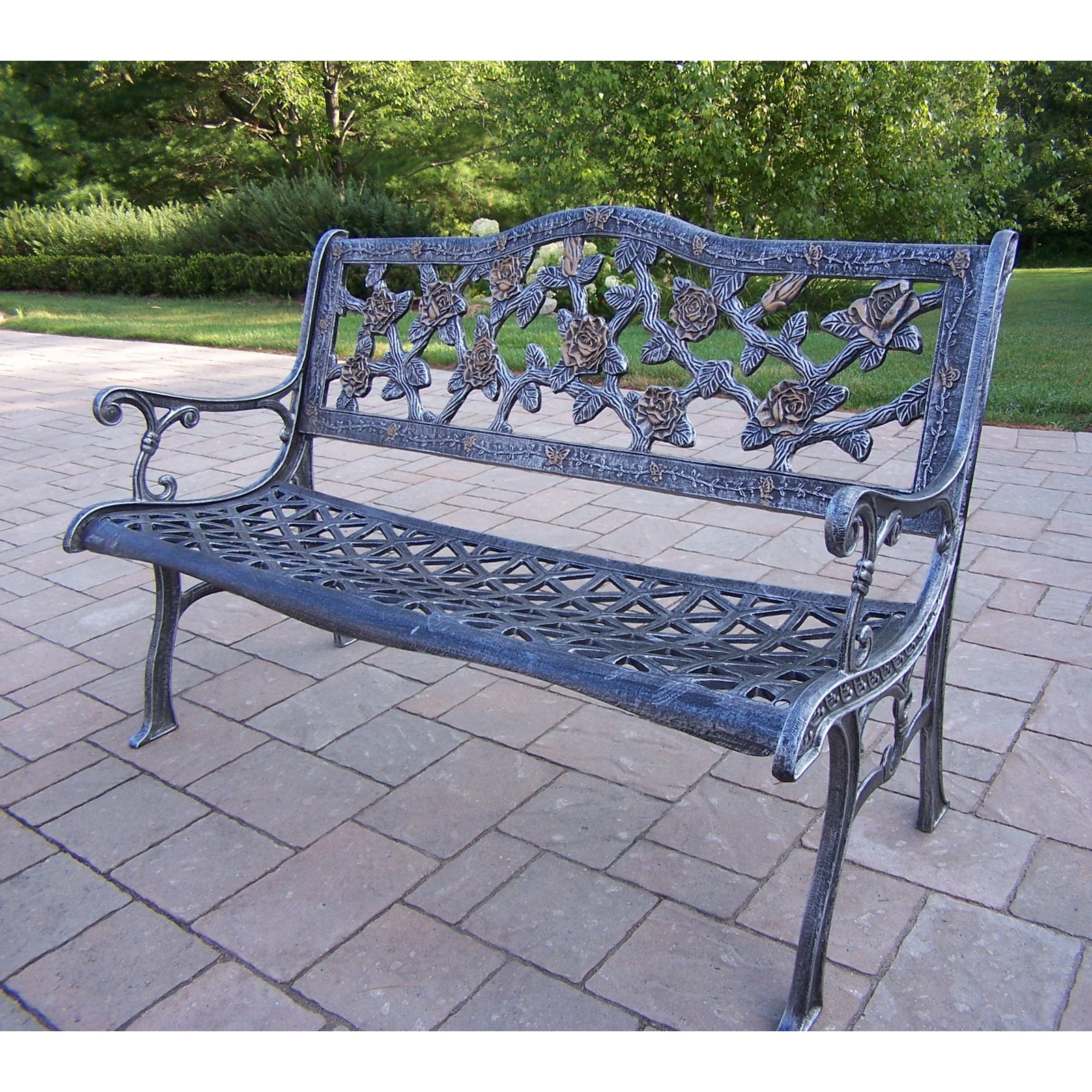 Oakland Living English Rose Bench - Walmart.com