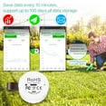 ORIA Wireless Bluetooth Thermometer, Portable Indoor Humidity ...