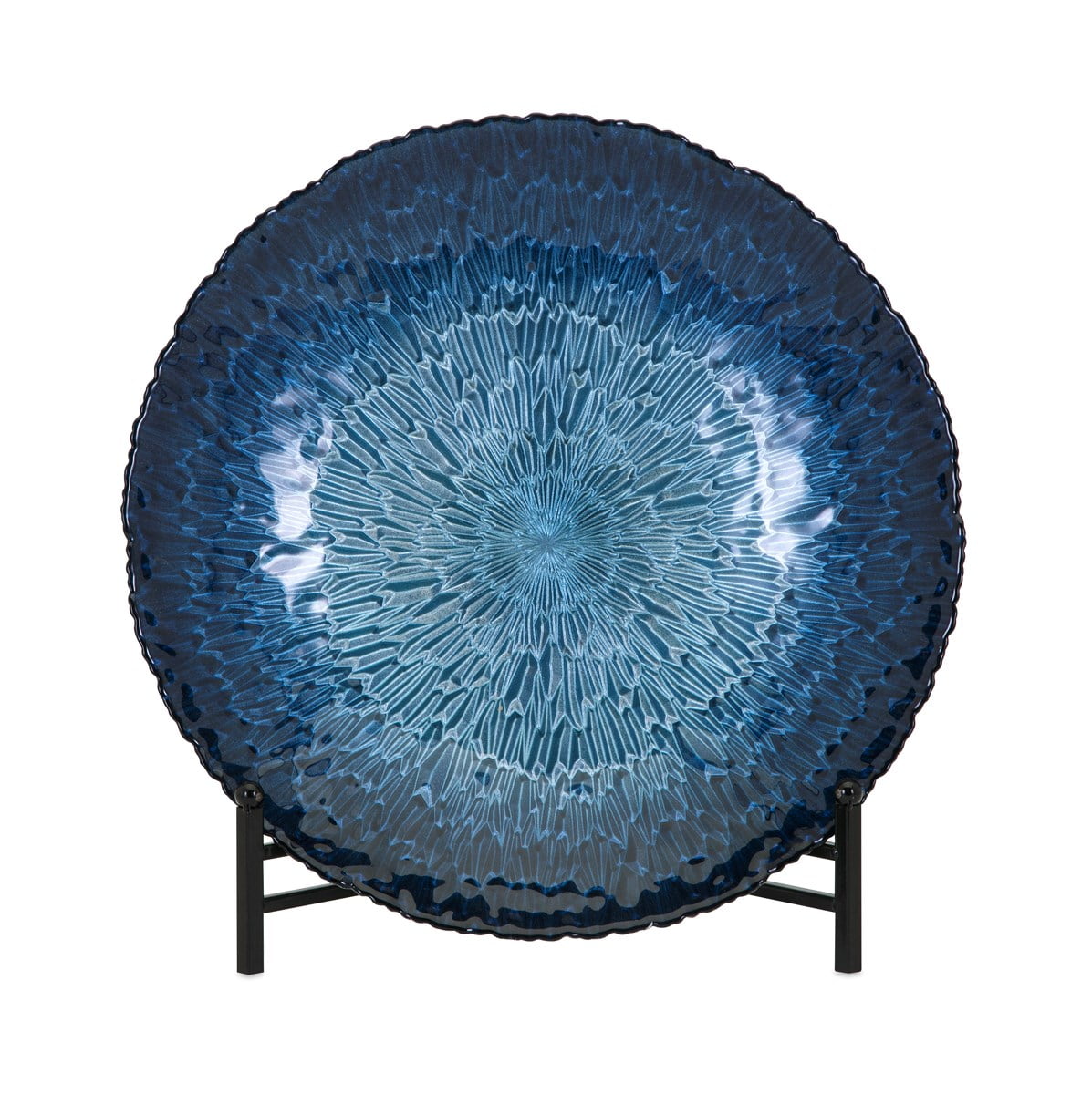 Trisha Yearwood Honeybee Glass Charger with Stand - Walmart.com