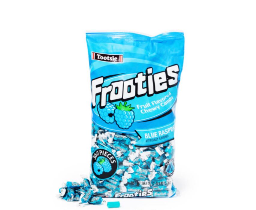 Tootsie Roll Frooties Candy - Blue Raspberry, 38.8Ounce - 360 Piece Bag ...