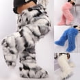 Aellinatey Nonslip Soles Women's Thigh High Winter Long Snow Boots ...