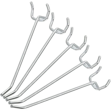 53100a 4 Pegboard Hook Organizer Kit | 50 Pieces | Metal Shelf Hook ...