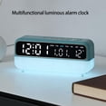 ANXPTIME Digital Alarm Clock LED Digital Clock Electric Desk Clock with ...