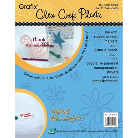 Craft Plastic Sheets 8.5