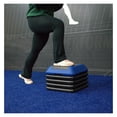 Adjustable Exercise Step Platform with 4–12" Stackable Risers | 16"x16 ...