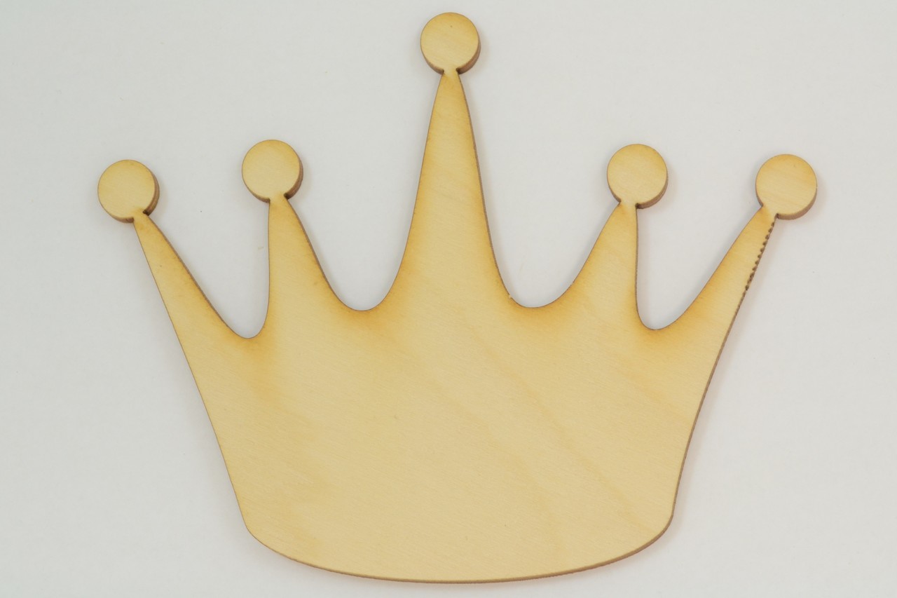 Package Of 50, Crown Wood Cutout 5 " X 4 " - Walmart.com