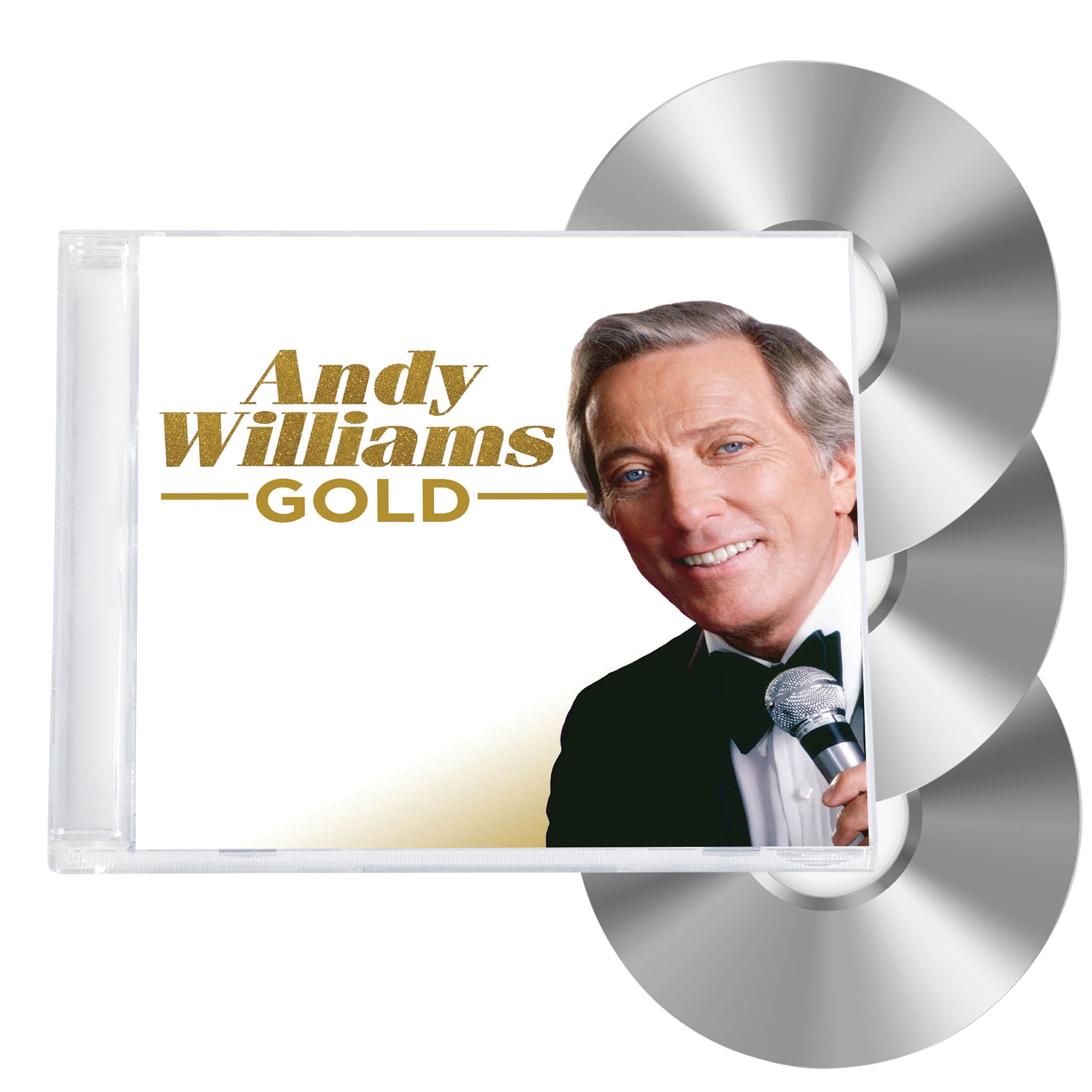 Collections Etc Andy Williams Gold CD Set - 60 Top Hit Andy Songs ...