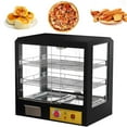 Gonipol Commercial Food Warmer 3-Tier Electric Warmer with Lighting and ...