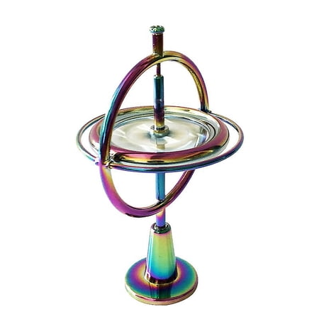 Gyroscope Metal Anti-gravity Spinning Top Gyroscope Balance Toy ...
