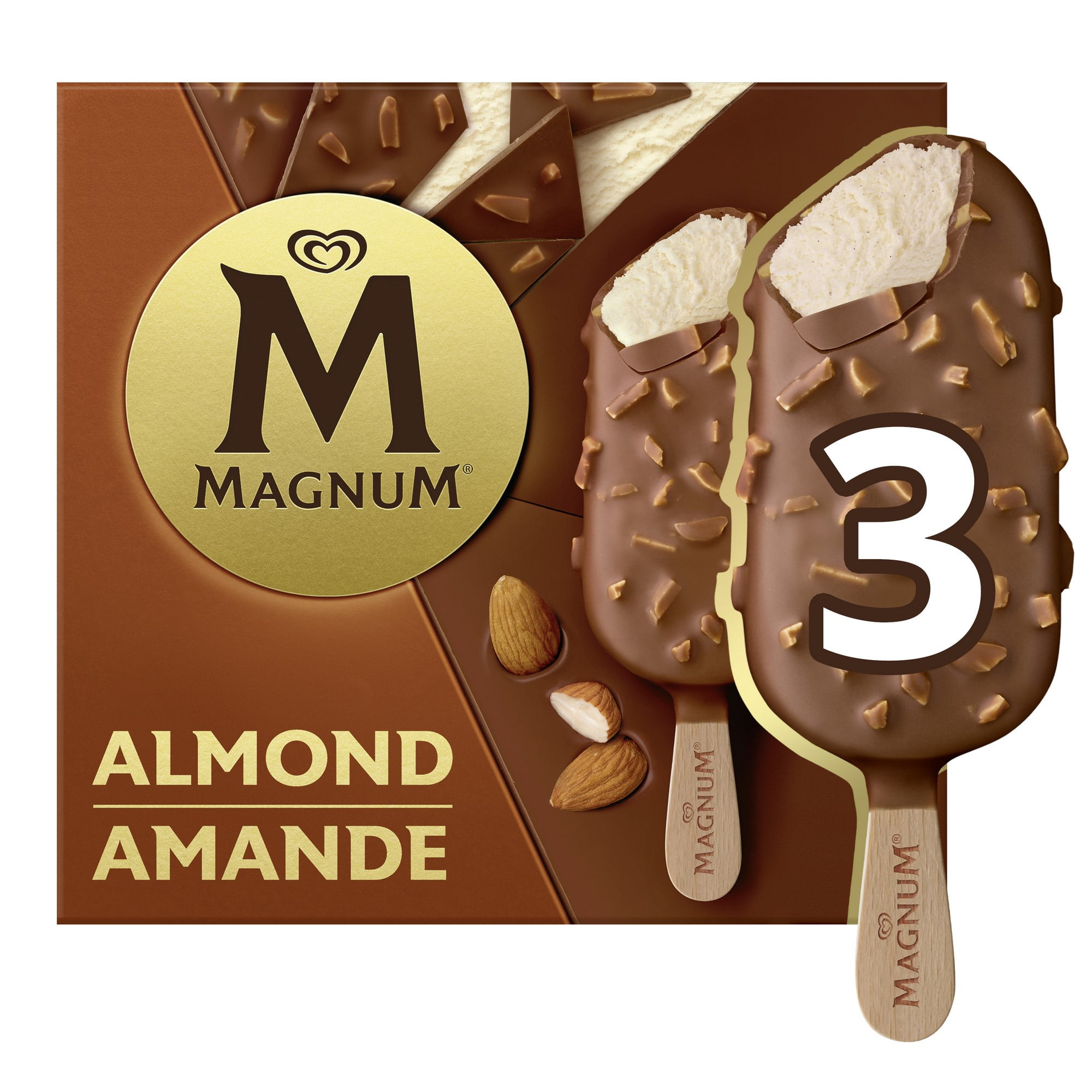 Click here for Magnum Almond Ice Cream Bars 3 X 100ml prices