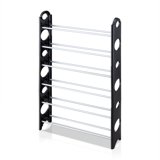 Ktaxon Portable 6-Tier Shoe Rack, 18 Pairs Space-Saving Organizer for ...