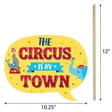 Big Dot of Happiness Carnival - Step Right Up Circus - Carnival Themed ...