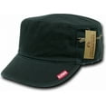 RapDom French Round Bill Mens Cadet Cap [Black - L] - Walmart.com