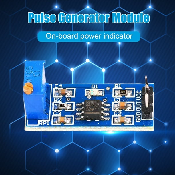 Módulo Módulo de chip 5-12V NE555 Módulo de generador de pulso ...