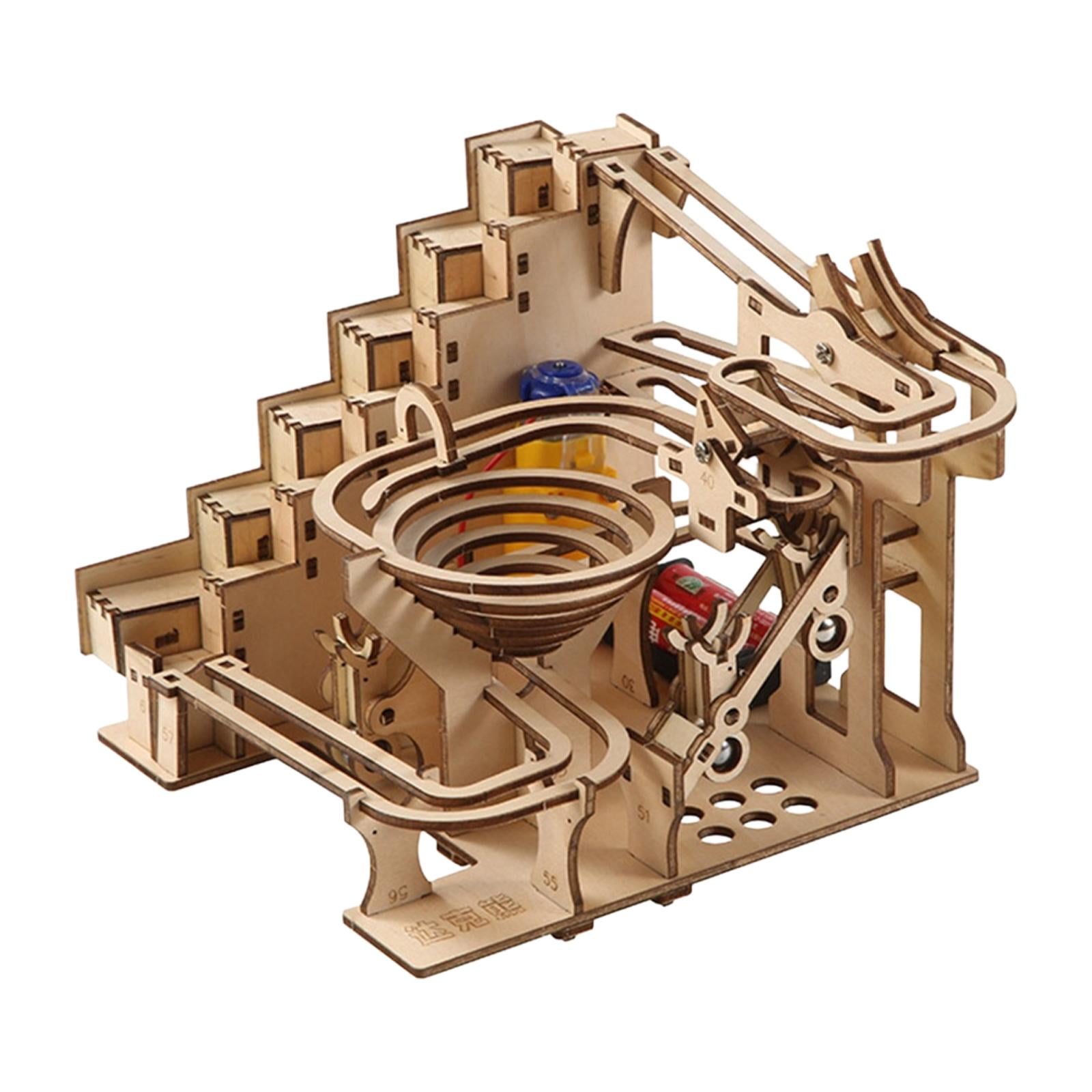 Click here for Figatia 3d Wooden Puzzle Diy Fun Marble Run Model... prices