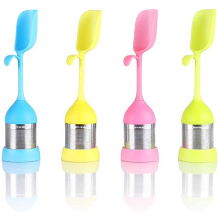 CPDD 2 in 1 Tea Infuser with Integrated Tea Spoon - Hidden Air Vents to ...