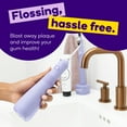 Burst Portable Rechargeable Water Flosser, Handheld with Waterpick Tips ...