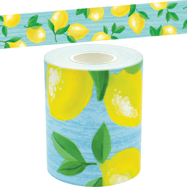 Teacher Created Resources Paper Lemon Zest Straight Rolled Classroom ...
