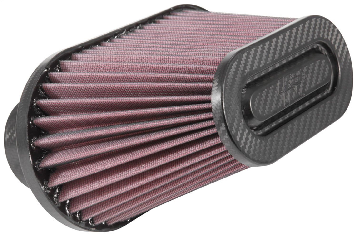 K&N Universal Air Filter - Carbon Fiber Top: High Performance, Premium ...