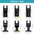 20 Metal Wood Oscillating Multitool Quick Release Saw Blades Compatible ...